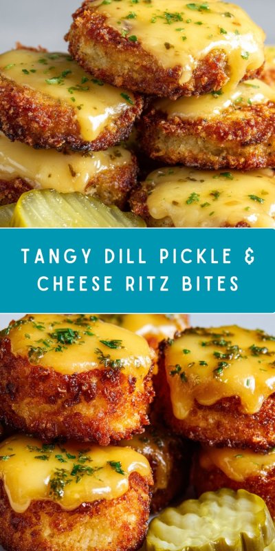 Dill Pickle & Cheese Ritz Bites Recipe – easybakekitchen
